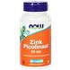 NOW Zink Picolinaat 50mg Capsules 120VCP - Vegan