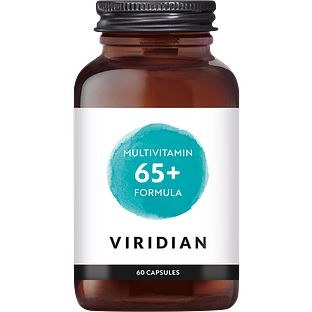 Viridian Multivitamin 65+ Formula Capsules 60VCP