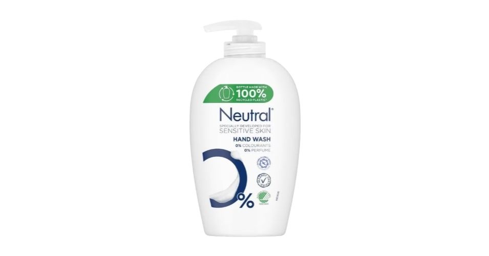 Neutral 0% Sensitive Vloeibare Handzeep 250ml | Parfumvrije Handzeep