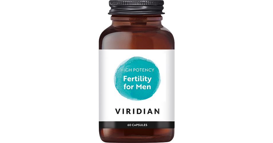 Viridian Potency Fertility for Men Capsules 60VCP